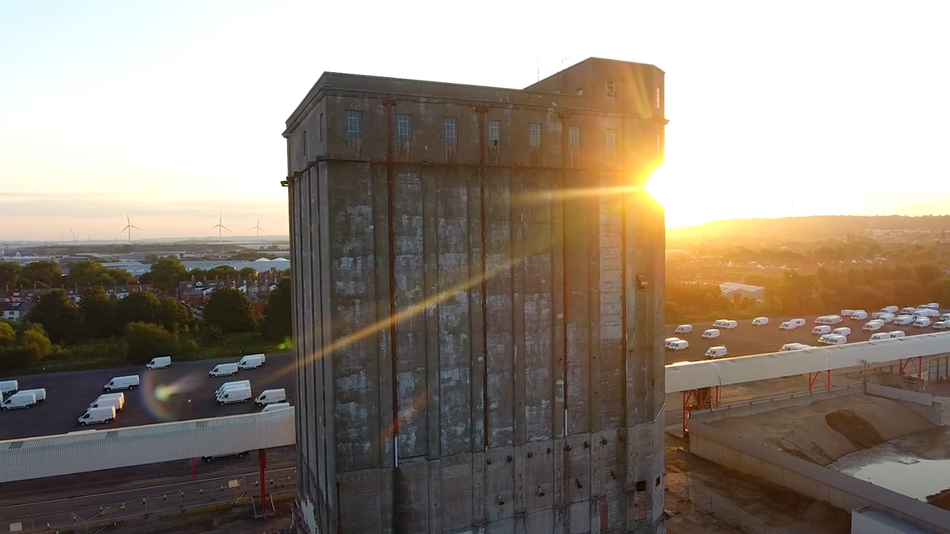Smiths Demolition of Fords Mill, Avonmouth Docks - Smiths Gloucester Ltd